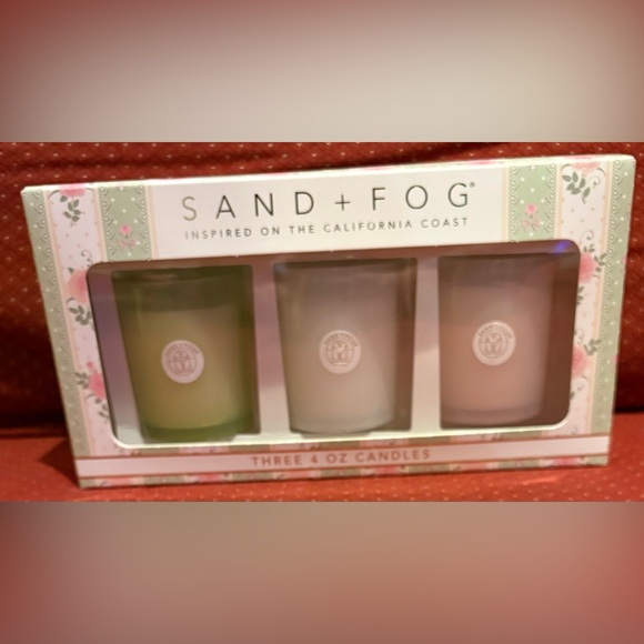Sand + Fog | Accents | Sand Fog Candle Trio Eucalyptus Mint Laundry Day ...
